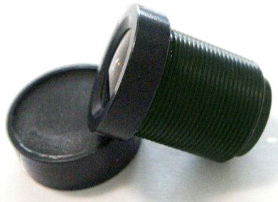 1/4" 2.1mm waterproof Vehicle-mounted 140degree wide angle lens with ...