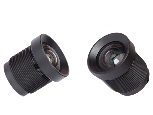 1/3.2" 2.7mm 2Megapixel S-mount M12x0.5 mount low-distortion wide angle ...