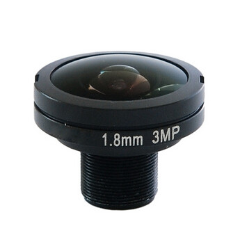 1/1.8" 1.8mm 3Megapixel M12x0.5 mount 185degree Fisheye Lens for 1/1.8 ...