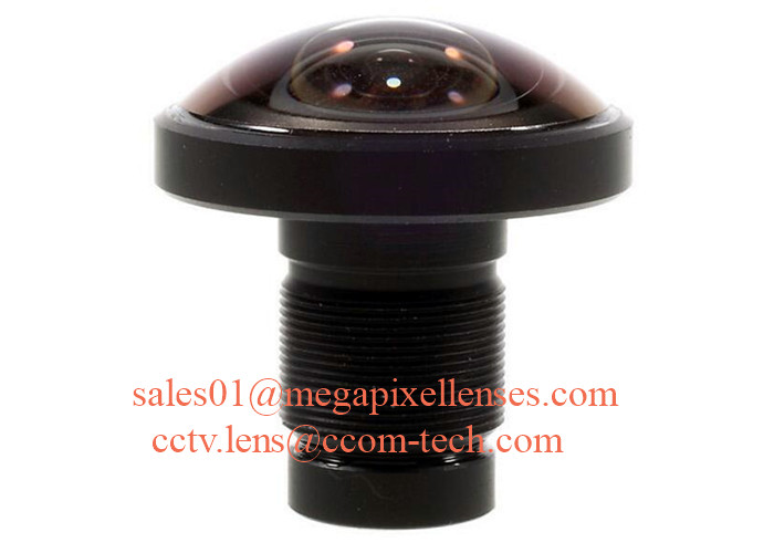 1/2.3" 1.2mm 16Megapixel M12x0.5 mount 220degree Fisheye Lens for ...