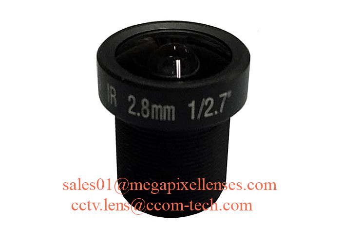 1/2.7" 2.8mm F1.2 3Megapixel M12x0.5 mount MTV IR lens for IMX322 ...