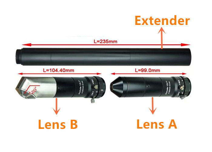 1/2.7" 4-20mm F4.0 Megapixel C Mount Manual Focus/Zoom Pinhole Lens for ...